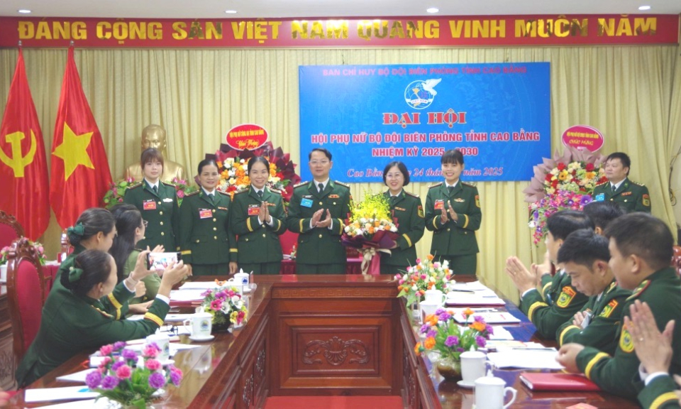 Đại hội Phụ nữ Bộ đội Biên phòng tỉnh nhiệm kỳ 2025 - 2030 - Báo Cao ...